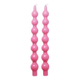 Rice Geschwungene Kerzen 2er Pack 30 cm, gr&uuml;n skandinavische Deko Online Shop