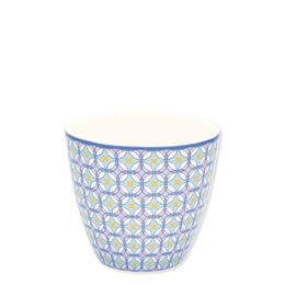 GreenGate Latte Cup Lola hellblau 10 cm, H&ouml;he 9 cm skandinavische Deko Online Shop