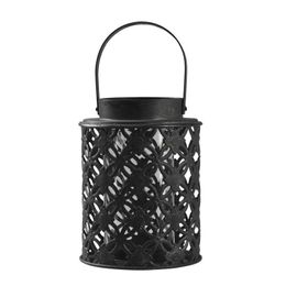 Chic Antique Laterne Spitze H26/D13 cm, antik kohle skandinavische Deko Online Shop