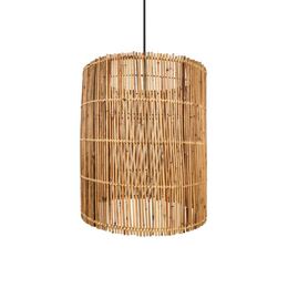 HSM Collection Pendelleuchte Rattan &oslash;50x56 cm, natur skandinavische Deko Online Shop