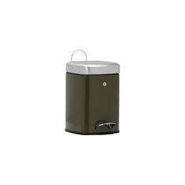 house doctor M&uuml;lleimer HDSort aus robustem Stahl 20.5 x 27.5 x 29.5 cm, Deep green skandinavische Deko Online Shop