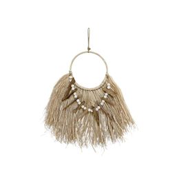 Chic Antique Wanddekor Palmenblatt H51 x L46 x B4 cm, natur skandinavische Deko Online Shop