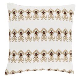 Chic Antique Aix Kissenbezug mit Paisley Motiv L50/B50 cm, Wei&szlig; skandinavische Deko Online Shop