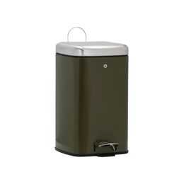house doctor M&uuml;lleimer HDSort aus robustem Stahl 27 x 36 x 46 cm, Deep green skandinavische Deko Online Shop