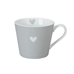 Krasilnikoff Happy Cup Tasse Colorful Heart grey skandinavische Deko Online Shop