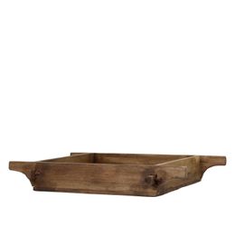 Chic Antique Grimaud Tablett, Kerzentablett H8/L50/B40 cm natur skandinavische Deko Online Shop