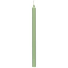 IB Laursen Celia D&uuml;nne hohe Kerze, 20 cm, &Oslash; 1,3 cm Mynte H&ouml;he 20, &Oslash; 1.3 cm, green tea