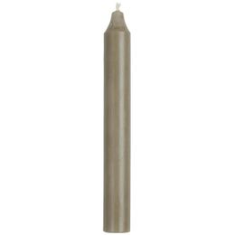 IB Laursen Rustikale Stabkerze 18 cm | &Oslash; 2,2 cm 18 cm, &Oslash; 2,2 cm, leinengrau