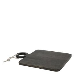 Chic Antique Tours Tapasbrett aus Mangoholz, schwarz 40 x 30 cm skandinavische Deko Online Shop