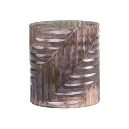 Chic Antique Windlicht mit Schliff H12/&Oslash;10 cm, antik mokka skandinavische Deko Online Shop