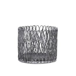 Chic Antique Windlicht Fil de Fer aus Eisen H10,5/D12,5 cm, antik zink skandinavische Deko Online Shop