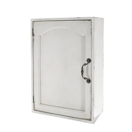 Chic Antique Vintage Schrank f&uuml;r Wand mit 1 T&uuml;r H50/L35/B19,5 cm antique creme skandinavische Deko Online Shop