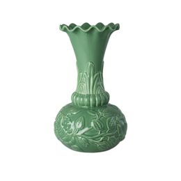 Rice Keramik Vase Gro&szlig; Gr&uuml;n - H32 &Oslash;19.5 cm skandinavische Deko Online Shop