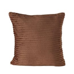Boltze Kissen Hygge 45 x 45 cm, Dunkelbraun skandinavische Deko Online Shop