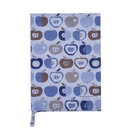 Krasilnikoff Geschirrhandtuch Happy Apples 50x70 cm, blue skandinavische Deko Online Shop