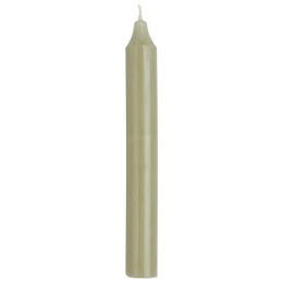 IB Laursen Rustikale Stabkerze 18 cm | &Oslash; 2,2 cm 18 cm, &Oslash; 2,2 cm, khaki