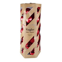 Det Gamle Apotek Weihnachtskugeln Mix Box 40er &Oslash; 7 cm, rot