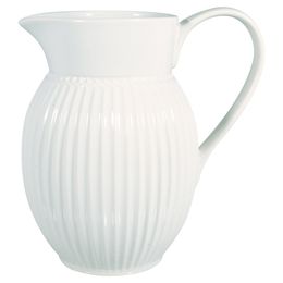 GreenGate Krug aus Steingut Alice wei&szlig; 1,5L