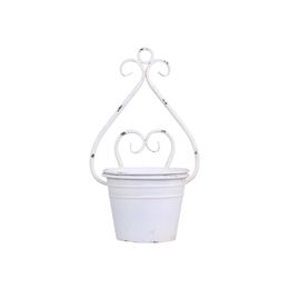 Chic Antique &Uuml;bertopf als Wandbehang H34/L20/B17 cm, antik creme