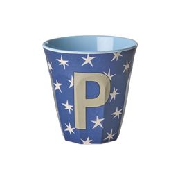 Rice Melamin Buchstabenbecher Stars P