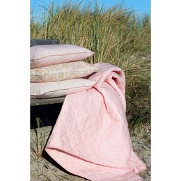 Chic Antique Kissenbezug Aix mit Vintage Streifenmuster, 50x35 cm 50 x 35 cm, rosa