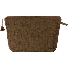 IB Laursen Kulturbeutel wattiert 28 x 8 x 18 cm, chocolate