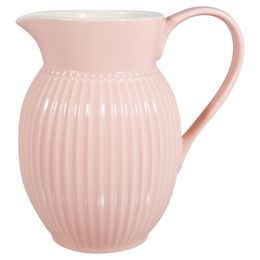 GreenGate Krug aus Steingut Alice pale pink 1,5L skandinavische Deko Online Shop