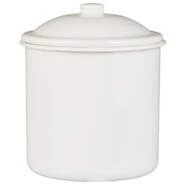 IB Laursen Dose Emaille H&ouml;he 15, &Oslash; 13 cm