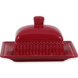 GreenGate Butterdose Alice L14 x B12 x H&ouml;he 8 cm, claret red