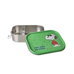 Rice Snoopy Gro&szlig;e Edelstahl Brotdose f&uuml;r Kinder 21 x 16,5 x 6 cm, gr&uuml;n skandinavische Deko Online Shop