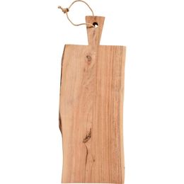 IB Laursen Schneidebrett aus Akazienholz, Naturkante 60 x 20 x 4 cm, besonders dick