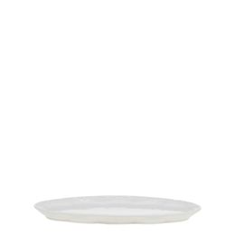 Chic Antique Provence Tablett oval 24 x 13 cm, wei&szlig; skandinavische Deko Online Shop