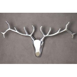 Invicta Interior Hirschgeweih Veado Alu 90cm, silber