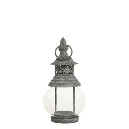 Chic Antique Dekorlaterne f&uuml;r Teelichter 16,5x8,5 cm skandinavische Deko Online Shop
