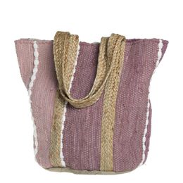 Chic Antique Strandtasche aus recyceltem Garn gr&uuml;n