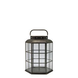 Chic Antique Laterne 6-eckig Antik Messing 30 x 26 x 42 cm