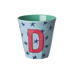 Rice Melamin Buchstabenbecher Stars D skandinavische Deko Online Shop