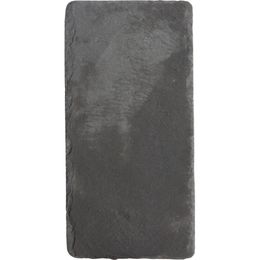 Nicolas Vah&eacute; Nicolas Vahe Servierbrett Slate, Schieferplatte 30 x 10 x 0.5 cm, Grau