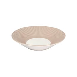 GreenGate Pasta Teller Alice &Oslash; 23 x H5 cm, creamy fudge