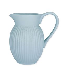 GreenGate Krug aus Steingut Alice Ice Blue 1,5L