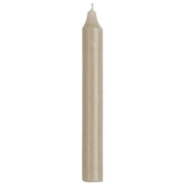 IB Laursen Rustikale Stabkerze 18 cm | &Oslash; 2,2 cm 18 cm, &Oslash; 2,2 cm, sand