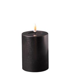 Deluxe Homeart LED Stumpenkerze Real Flame salbei green 10 cm, &Oslash; 7,5 cm skandinavische Deko Online Shop