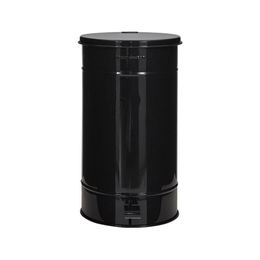 house doctor M&uuml;lleimer HDSono aus Metall H&ouml;he 48 cm, &empty; 25,5 cm, Schwarz skandinavische Deko Online Shop