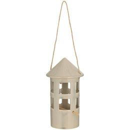 IB Laursen Vogelfutterhaus zum H&auml;ngen aus Keramik H&ouml;he 22.5, &Oslash; 12 cm