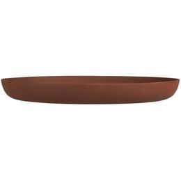 IB Laursen Kerzentablett antikbraun, rund H&ouml;he 2.2, &Oslash; 19.5 cm skandinavische Deko Online Shop