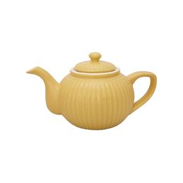 GreenGate Teekanne Alice honey mustard skandinavische Deko Online Shop