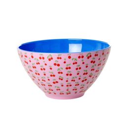 Rice Melamin Salatsch&uuml;ssel Cherry Love - 4,5 L H 14,4 cm &Oslash; 26,4 cm skandinavische Deko Online Shop