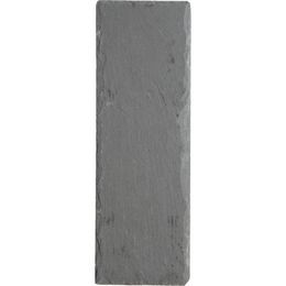 Nicolas Vah&eacute; Nicolas Vahe Servierbrett Slate, Schieferplatte 20 x 12 x 0.5 cm, Grau