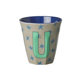Rice Melamin Buchstabenbecher Stars U skandinavische Deko Online Shop