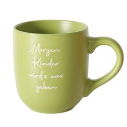 Boltze Weihnachtsbecher Lieder gr&uuml;n